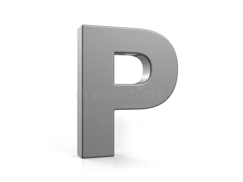 Car paint letter P stock illustration. Illustration of learn - 268312906