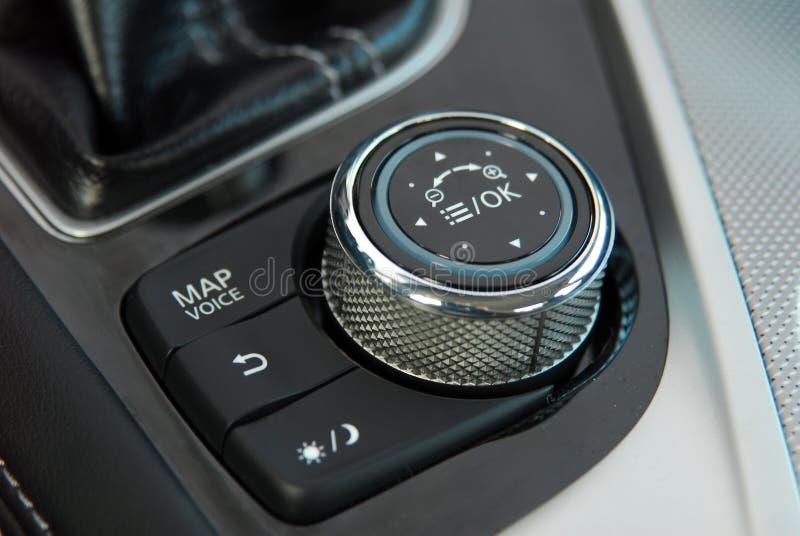 Car panel buttons stock photo. Image of inside, cabin - 106973568