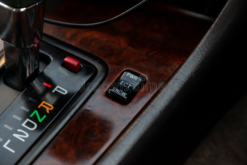 The Car Panel is Next To the Speed Switch with Letters Designating the ...