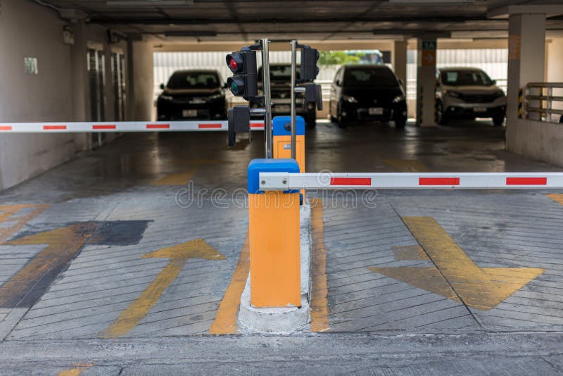 Car Park Automatic Entry System.Security System for Building Access ...