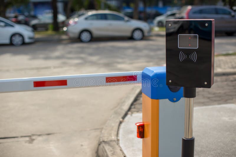 Car Park Automatic Entry System.Security System for Building Access ...