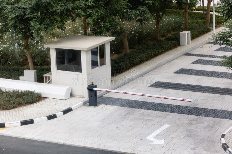 Car Park Barrier, Automatic Entry Security System for Building Access ...