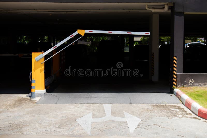 Car Park Barrier, Automatic Entry System.Security System for Building ...