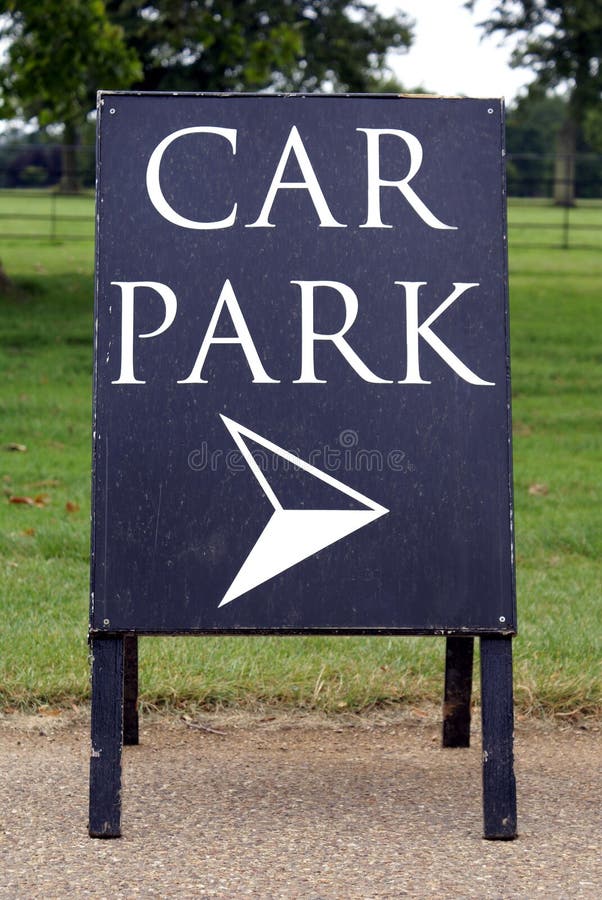 Public car park sign stock photo. Image of carparks, vehicles - 19661536