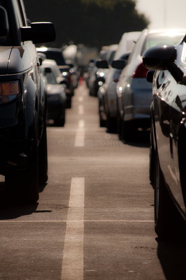 Car parking stock image. Image of station, driving, field - 3194049
