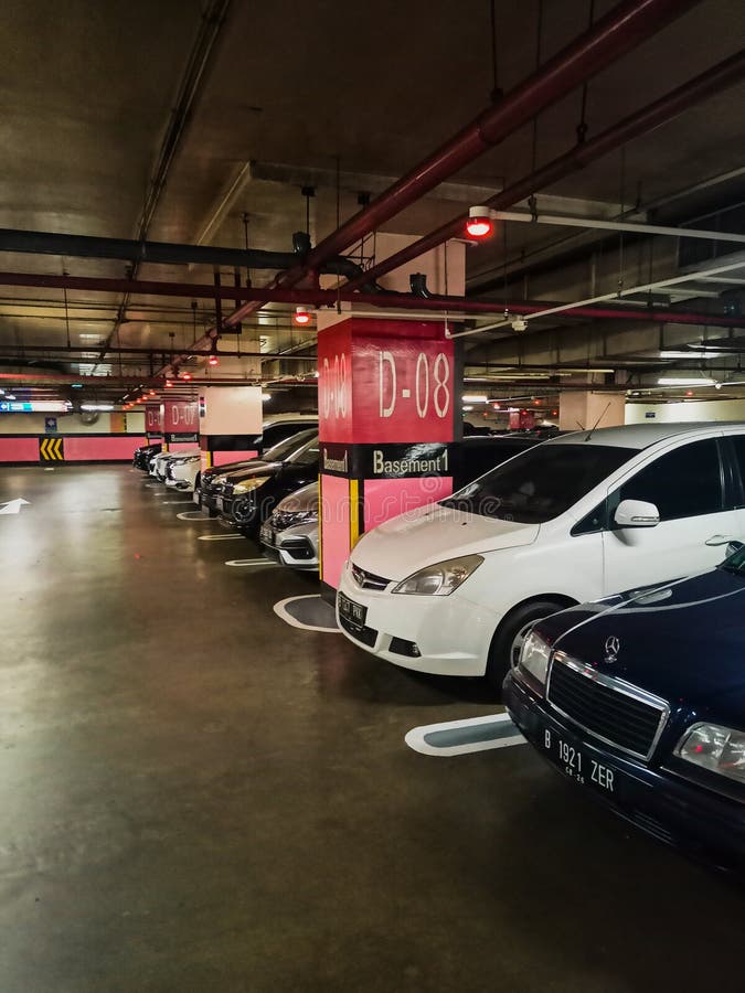 Car parking building editorial stock photo. Image of indoor - 264062718