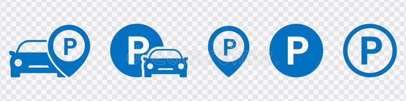 "car Parking Iconography: Enhancing Navigation in Vector" Stock Vector ...