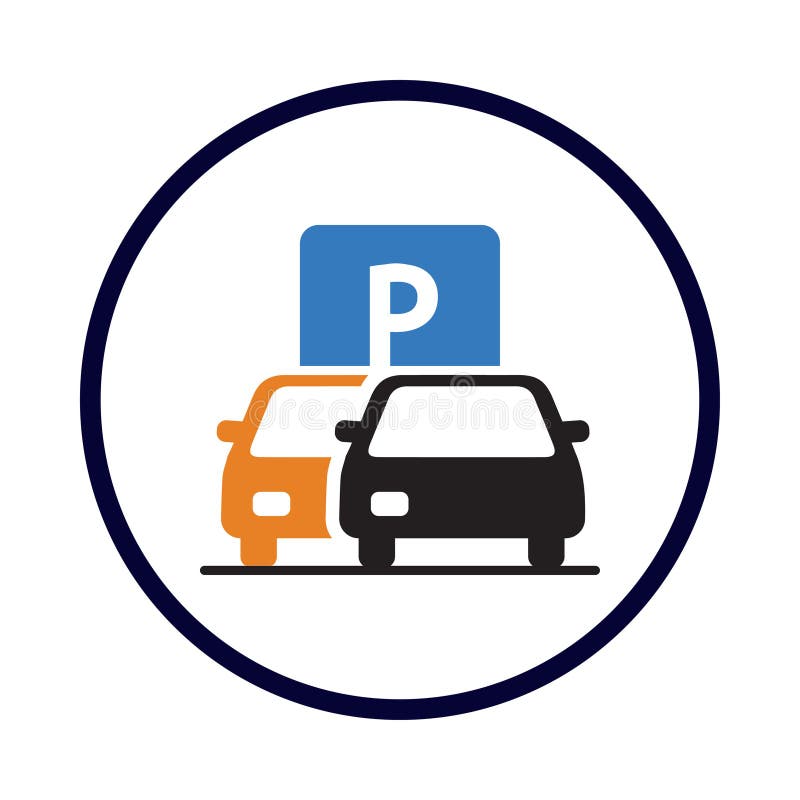 Car, Parking, Parking Sign, Car Parking Icon Stock Vector ...