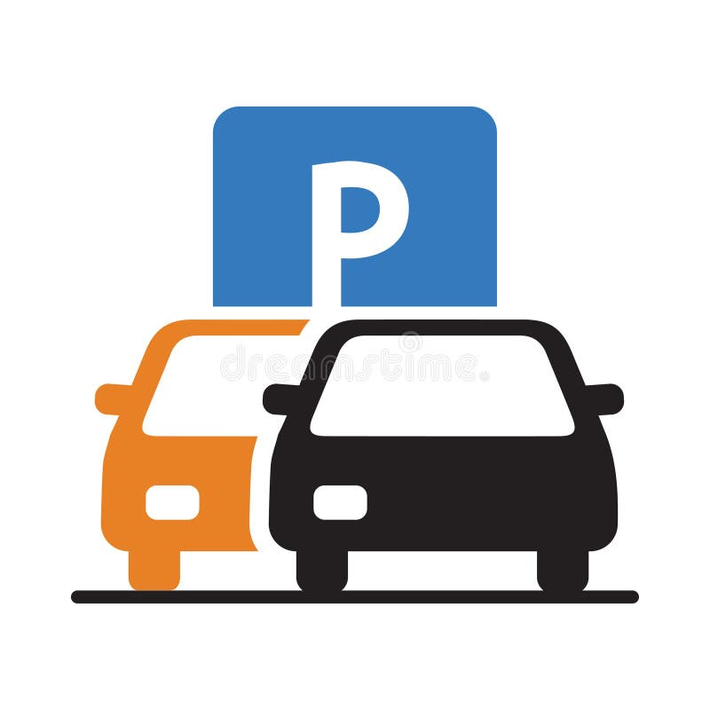 Car, Parking, Parking Sign, Car Parking Icon Stock Vector ...