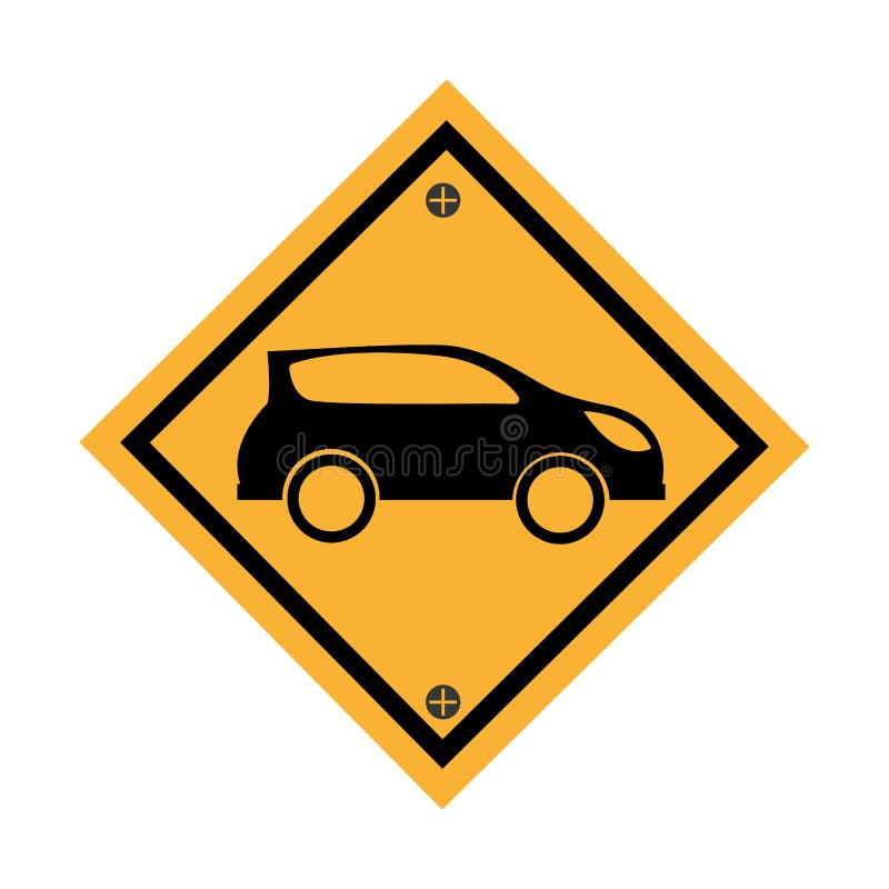 Car parking signal icon stock vector. Illustration of symbol - 80749374