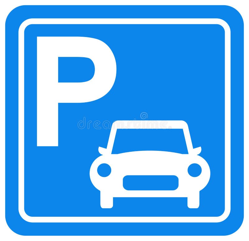 Car Parking Symbol Sign, Vector Illustration, Isolate on White ...