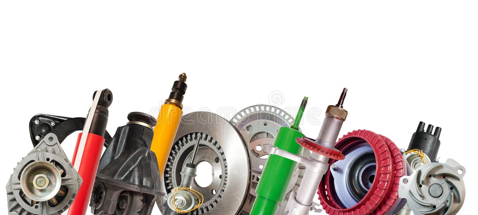 Lots of auto parts stock image. Image of headlight, shaft - 15210467