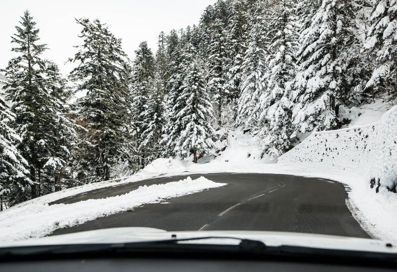 Inside View of a Car Driving on Mountain Roads Stock Photo - Image of ... Inside View of a Car Driving on Mountain Roads Stock Photo - Image of ...