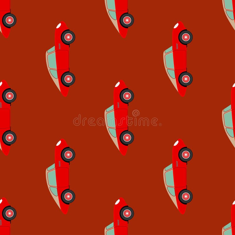 Car pattern, wallpaper stock vector. Illustration of child - 13642958