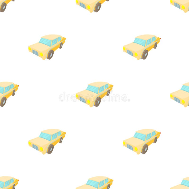 Car Pattern Seamless Vector Stock Illustration - Illustration of mile ...