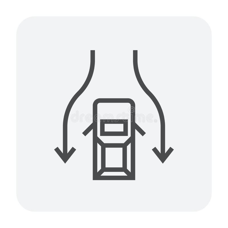 Car test icon stock vector. Illustration of automotive - 171747430