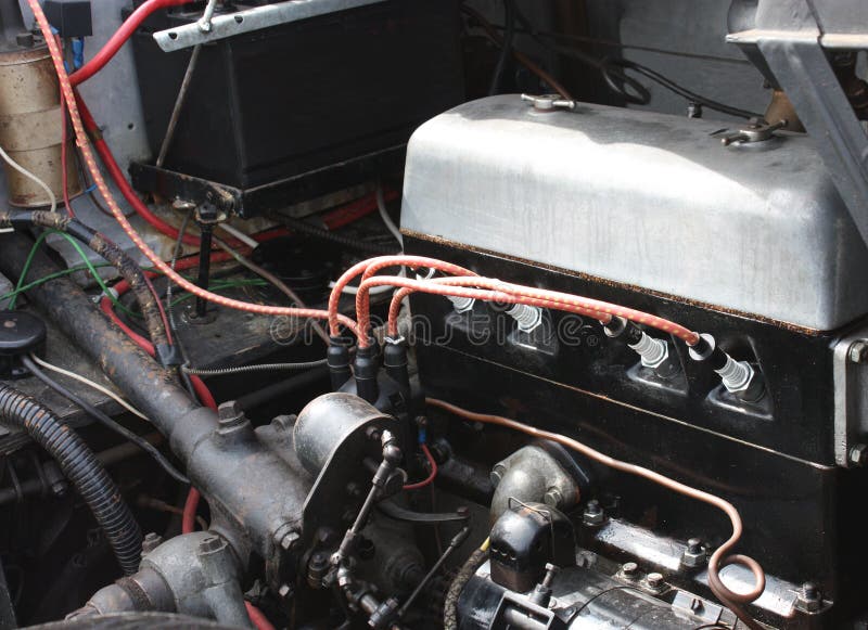 Car Petrol Engine. stock photo. Image of clean, drive - 250643728