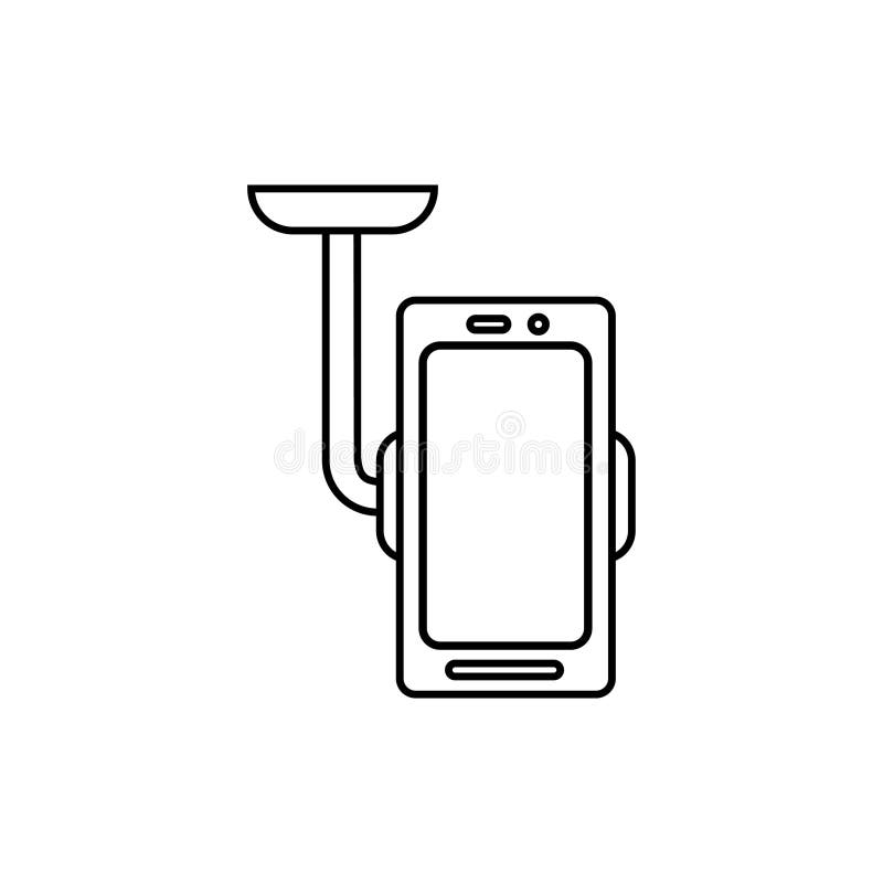 Phone Holder Clip Art