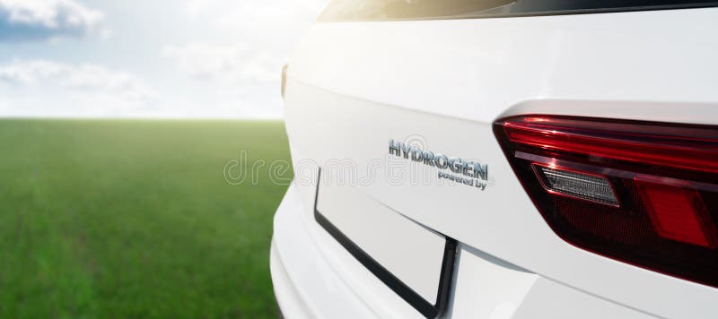 Car Powered by Hydrogen stock image. Image of green - 217717497