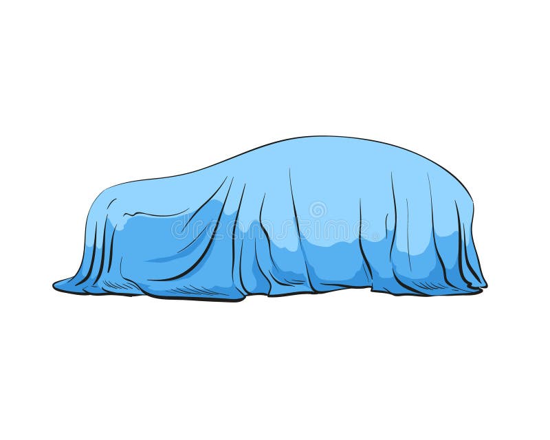 Car Covered Drawing Stock Illustrations – 275 Car Covered Drawing Stock ...