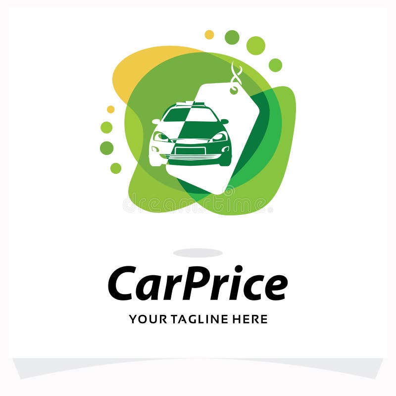 Car Price Logo Template Design Template Stock Vector - Illustration of ...