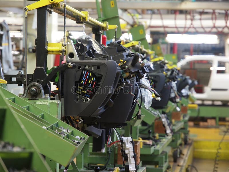 Car production 2 stock image. Image of employment, assembly - 24315897
