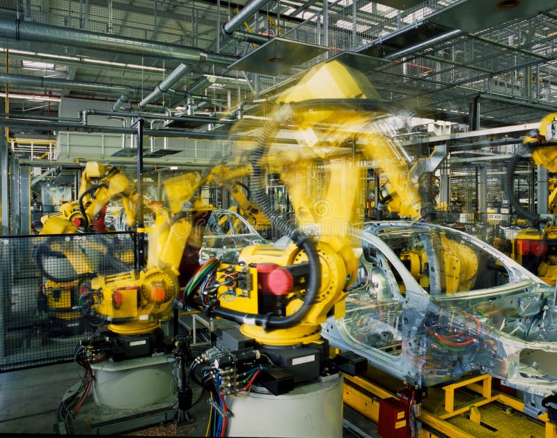 Car production line stock photo. Image of working, motor - 14745110