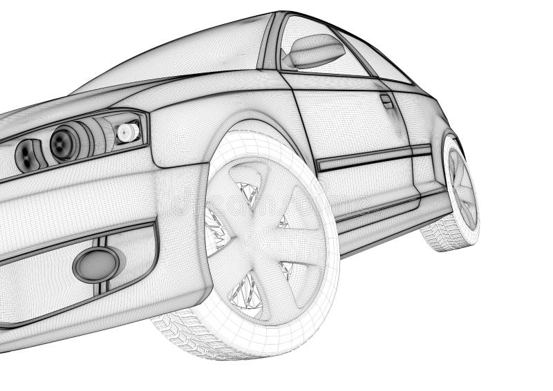 Car Rendering Lines Stock Illustrations – 3,947 Car Rendering Lines ...
