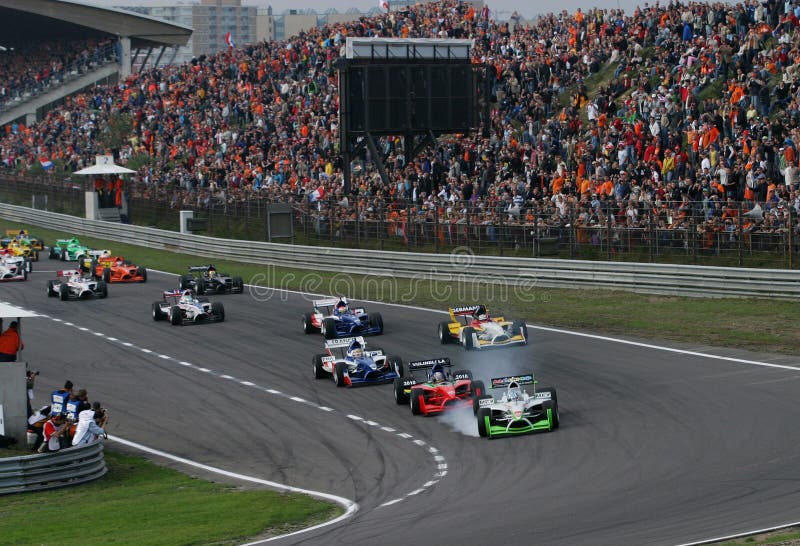 Car Racing(A1 GP) editorial stock image. Image of winner - 12755839