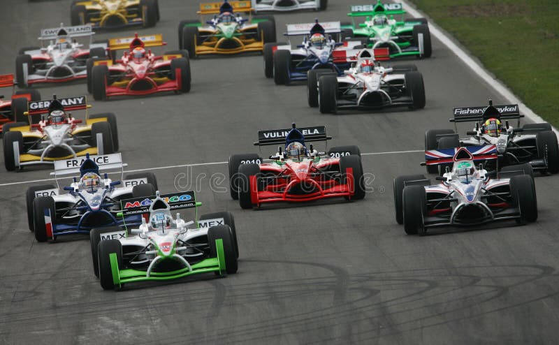 Car Racing(A1 GP) editorial stock image. Image of circuit - 12755944