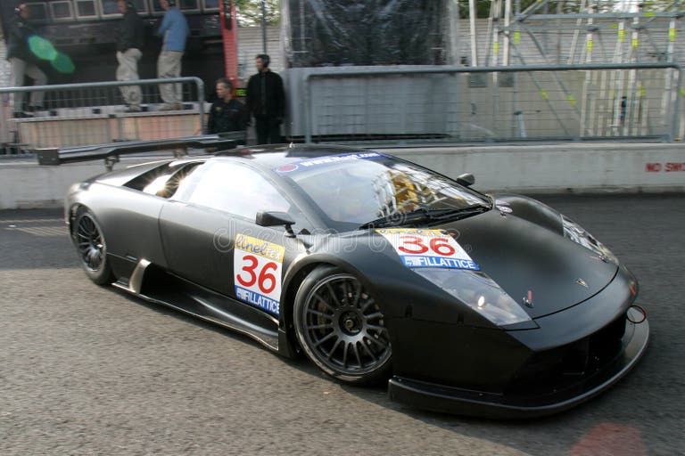 Car Racing,Lamborghini Murcielago Editorial Image - Image of sport ...