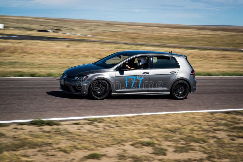 Silver race car editorial stock image. Image of motion - 101836329