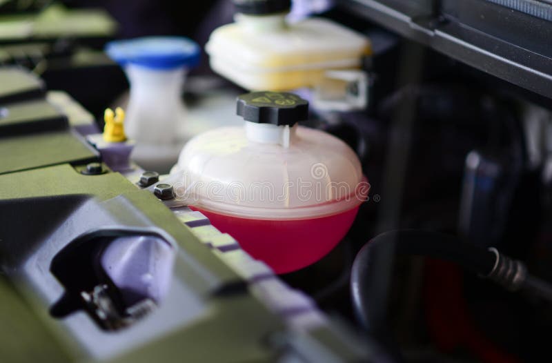 Car Radiator Cap Car Cooling System Stock Image - Image of heat ...