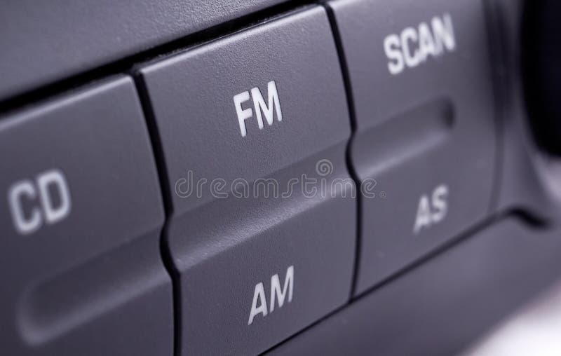 Car radio stock photo. Image of control, tuning, radio - 17473270