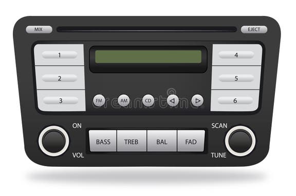 Car Radio Stock Illustrations – 7,896 Car Radio Stock Illustrations ...