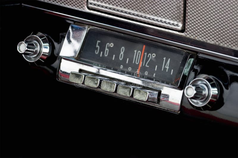 Car radio stock photo. Image of tuner, cockpit, elegant - 7712824