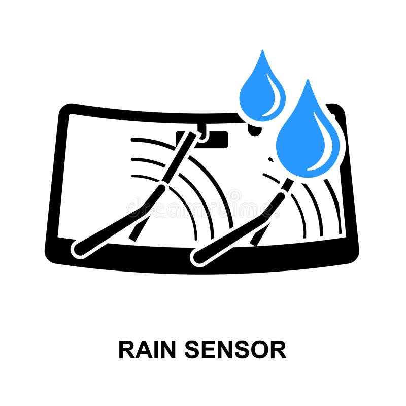 Rain Sensor Icon from Sensors Icons Collection. Creative Two Colors ...