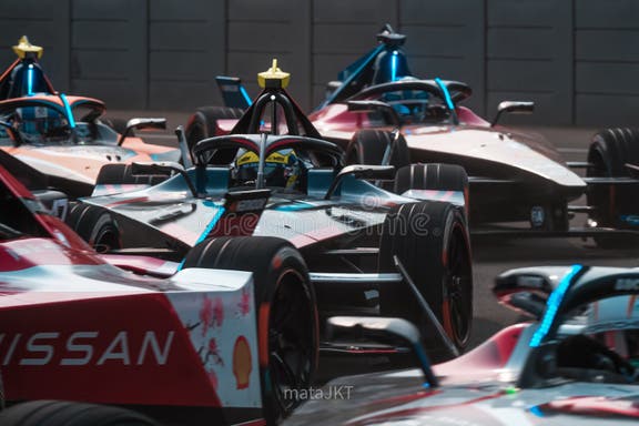 Car rally formula e frix editorial photo. Image of racetrack - 282588246