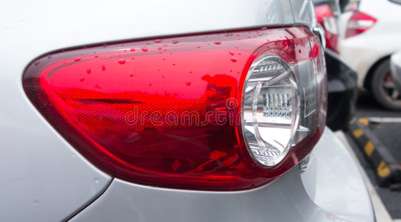 Car rear lamp stock image. Image of equipment, rear, automotive - 60287813