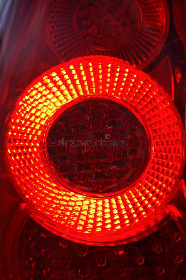 Car Rear Light stock image. Image of light, abstract - 12395839