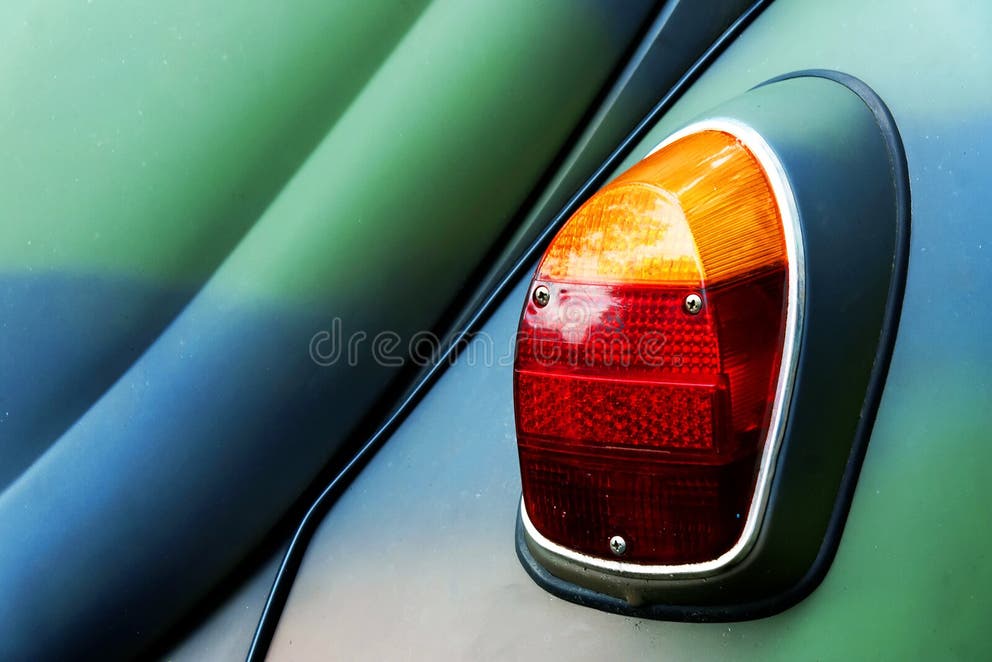 Car rear light stock image. Image of technology, classic - 17477085