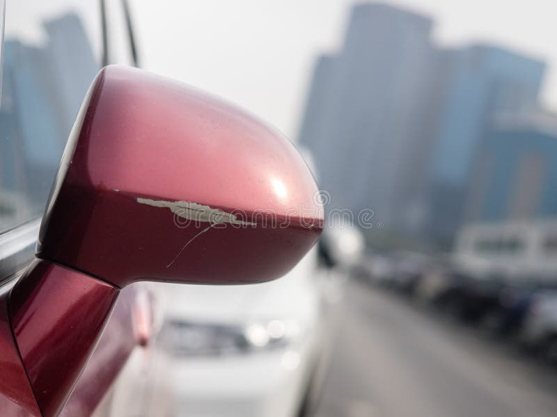 Car rear view mirror stock image. Image of repair, sideview - 45498087