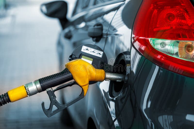 Car refueling on a petrol station - Stock Image - Everypixel