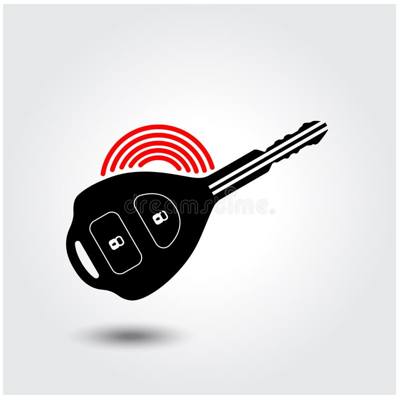 Car Remote Start icon stock vector. Illustration of protect - 124184535