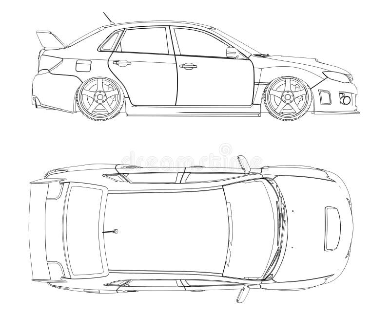 Car Rendering Lines Stock Illustrations – 3,947 Car Rendering Lines ...