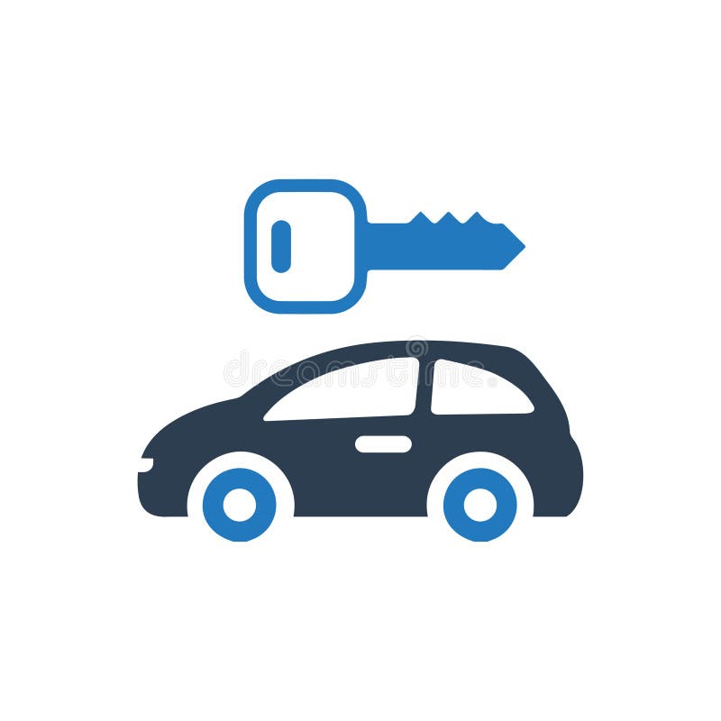 Car Rental Icon stock vector. Illustration of vehicle - 120821305