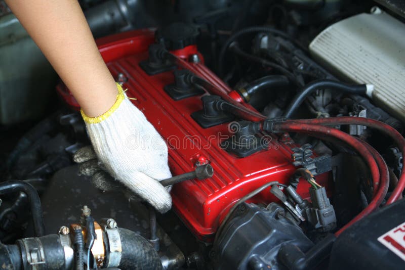 Car repair stock image. Image of engine, engineer, machine - 55635917