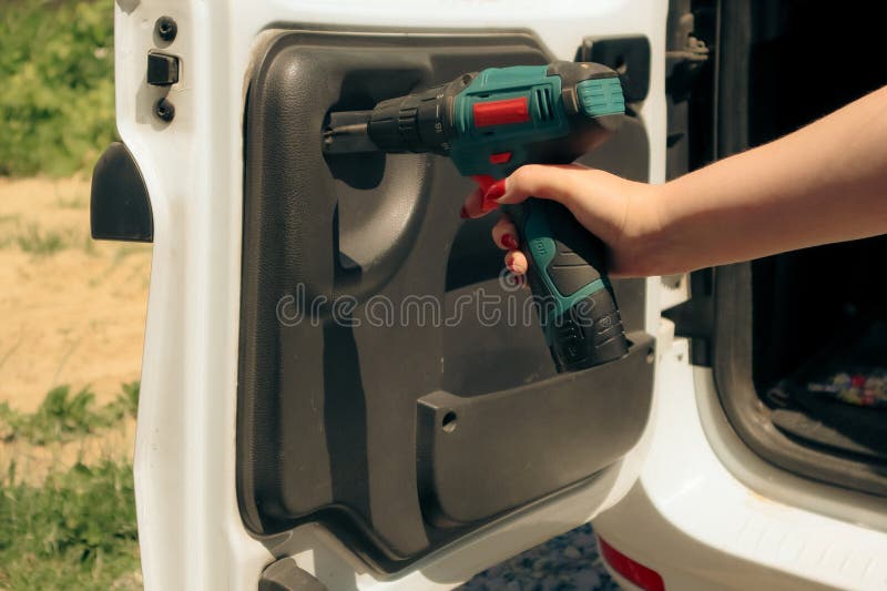 Car Repair Replace Broken Trim Panel Fasteners Stock Photos - Free ...