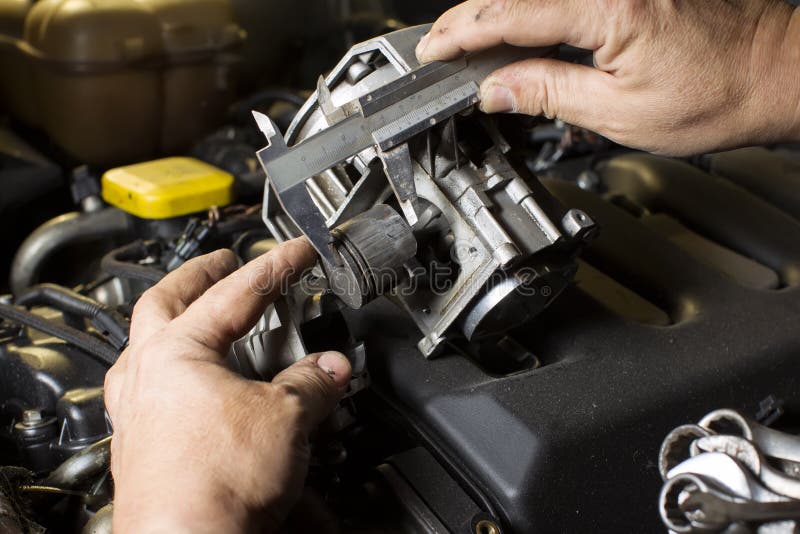 Car repairs stock photo. Image of engineering, faulty - 184483284