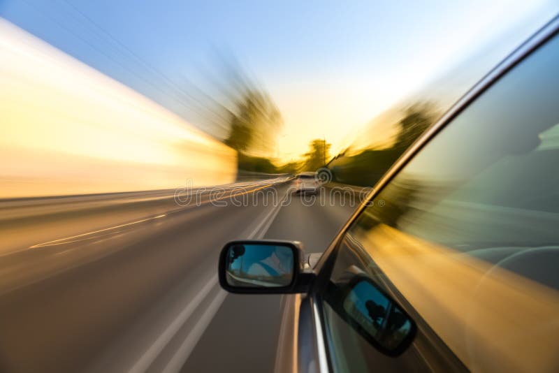 Car ride on road stock photo. Image of transportation - 75262184